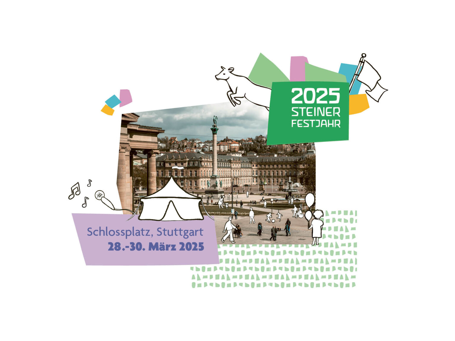 Conversation - Rudolf Steiner on the Schlossplatz